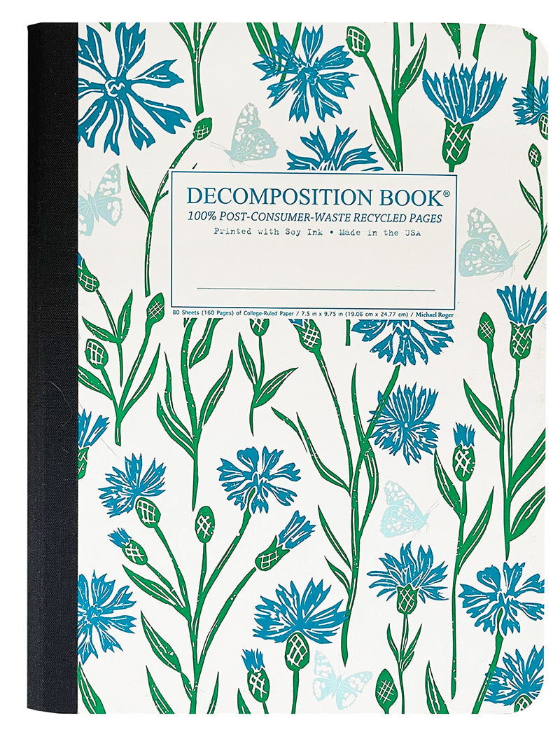 Cornflower Decomposition Book
