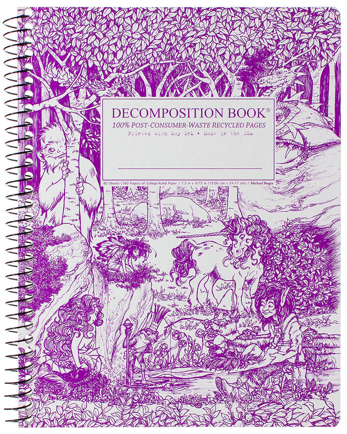 Recycled Notebooks - Made in USA - Decomposition Book