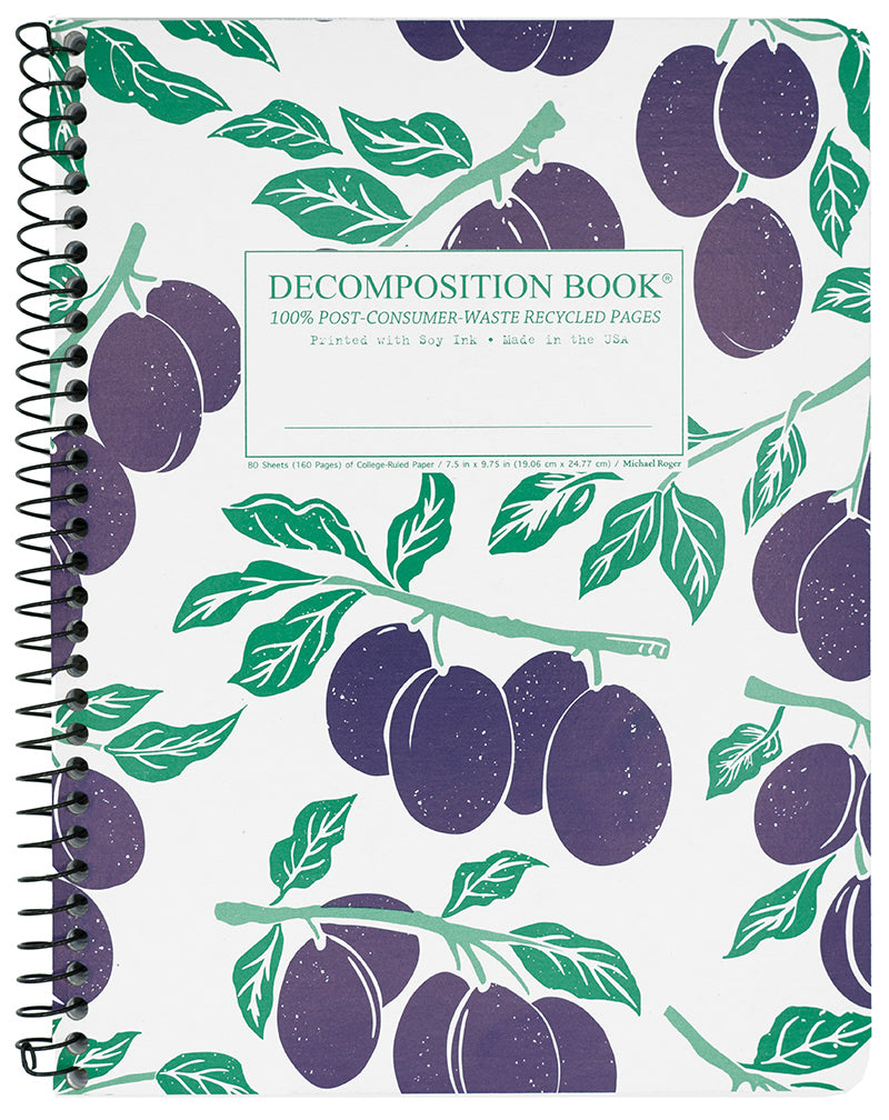 Italian Plums Decomposition Book