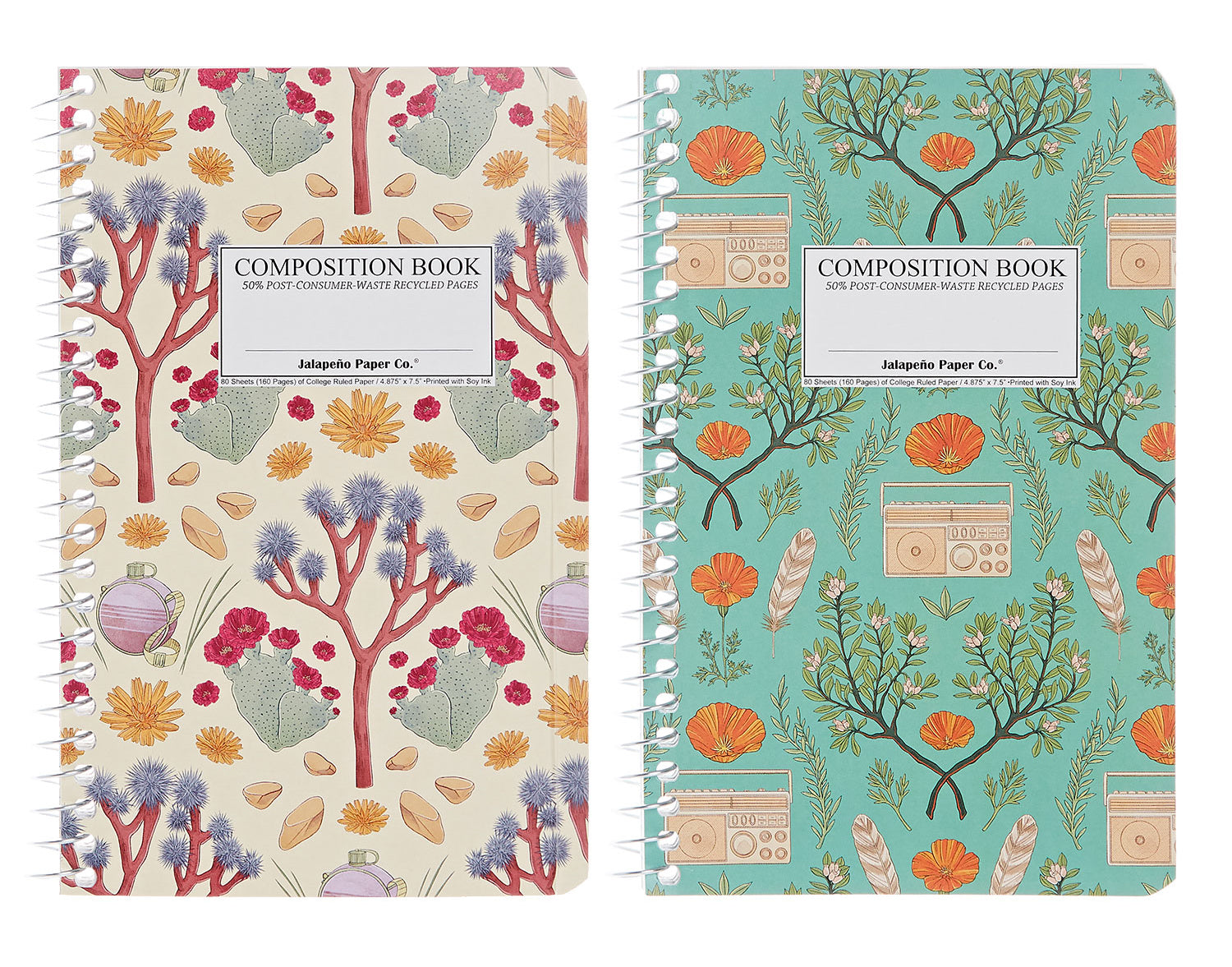 Joshua Tree and Wind Wolves Notebook Set