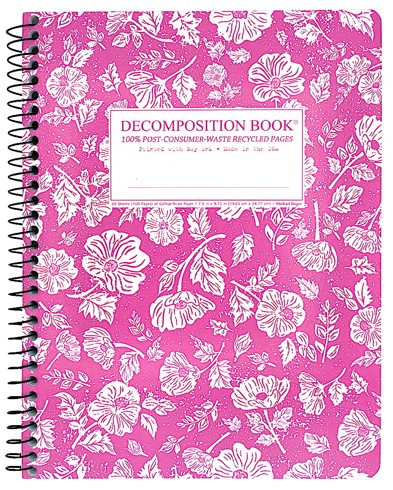 Marshmallow Flower Decomposition Book