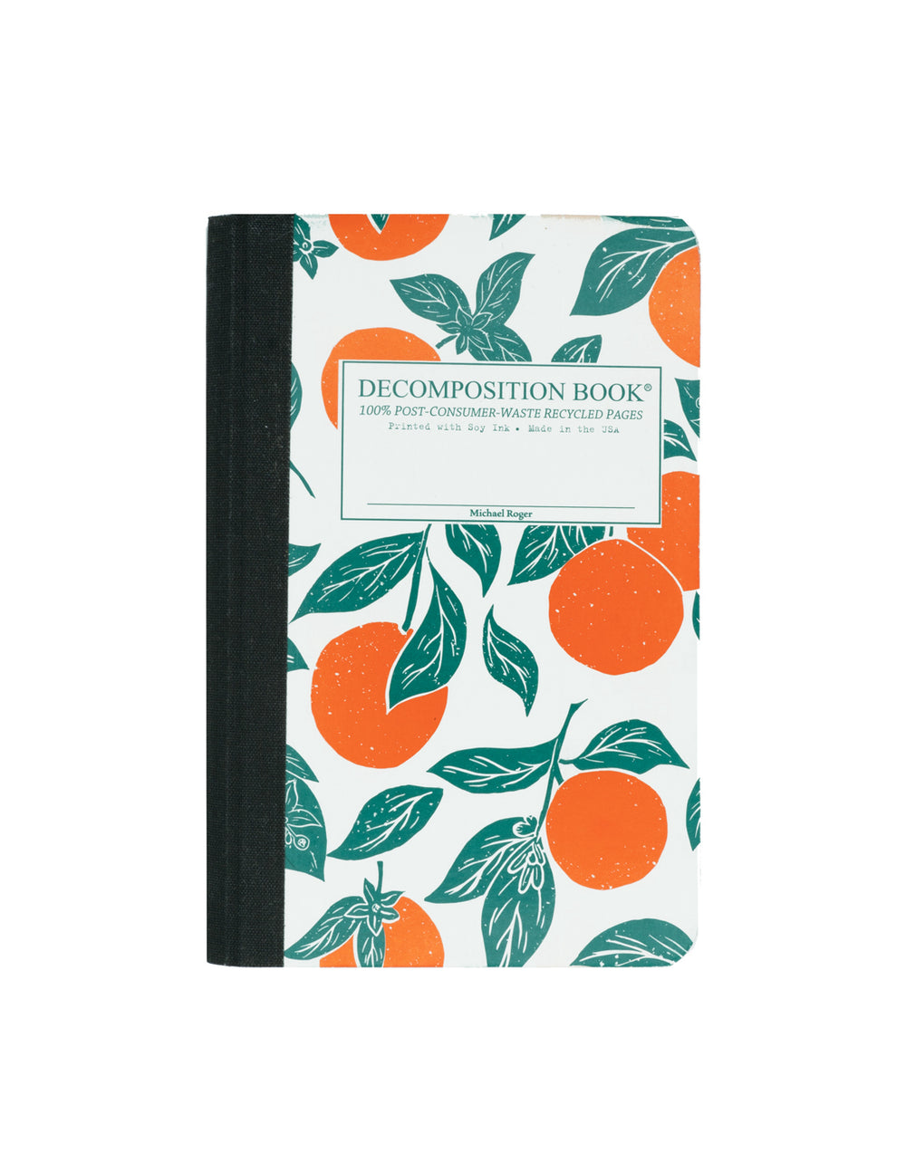 Oranges Pocket Sized Decomposition Book