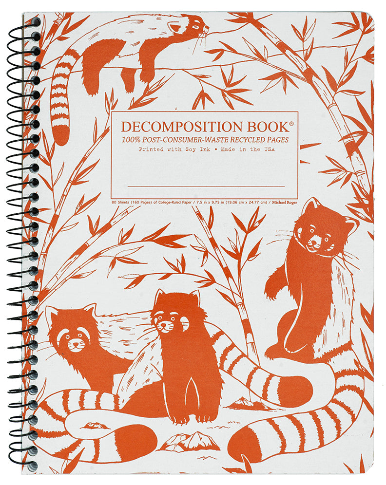 Red Pandas Decomposition Book