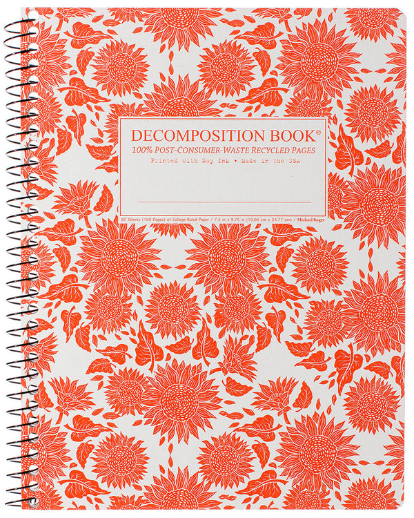 Sunflowers Decomposition Book