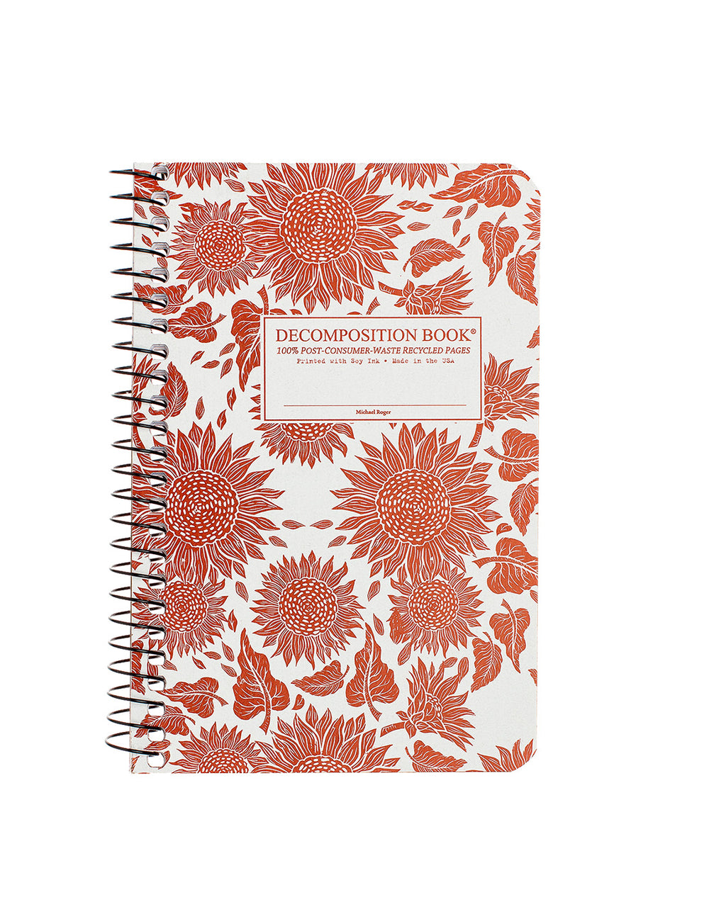 Sunflowers Pocket Sized Decomposition Book